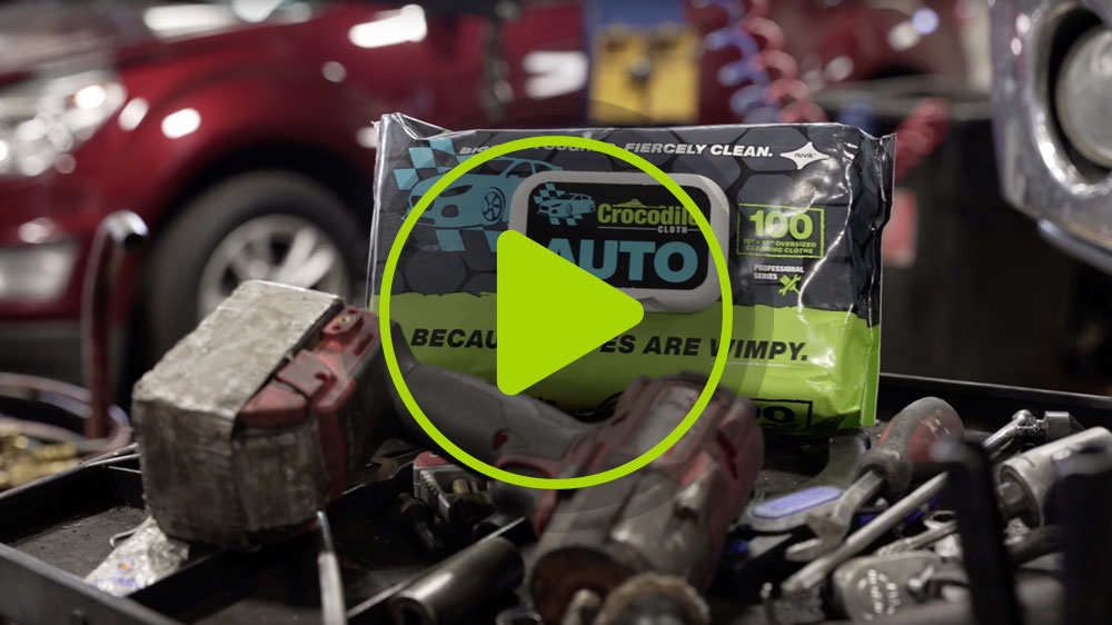 Crocodile Cloth Videos | Cleaning Wipes in Action