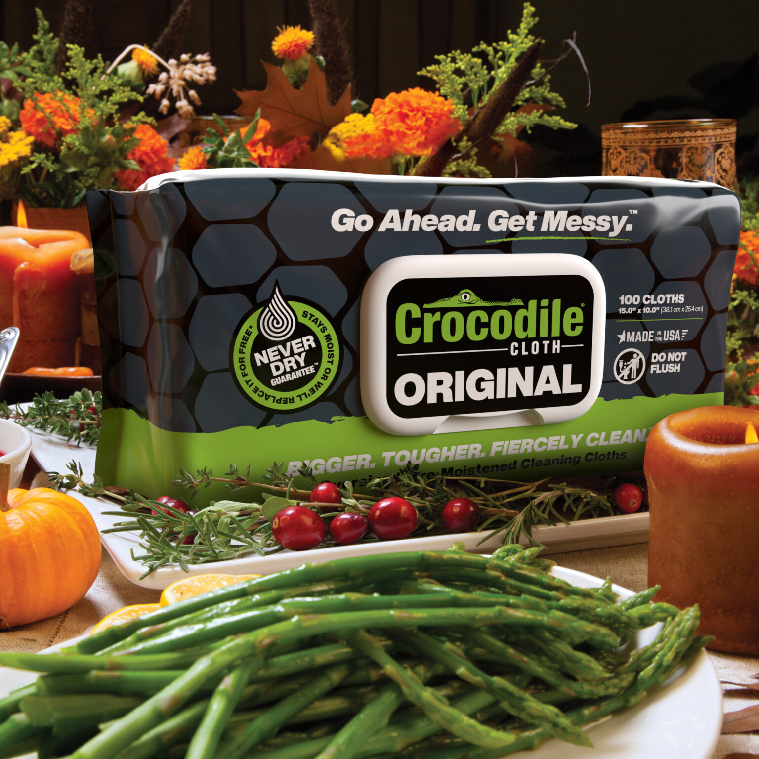 Heavy-Duty Cleaning Wipes for Every Mess | Crocodile Cloth