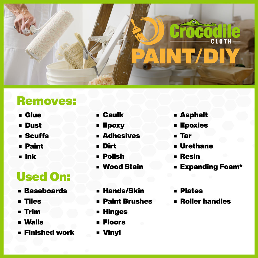 Paint/DIY (40-Count) - Crocodile Cloth