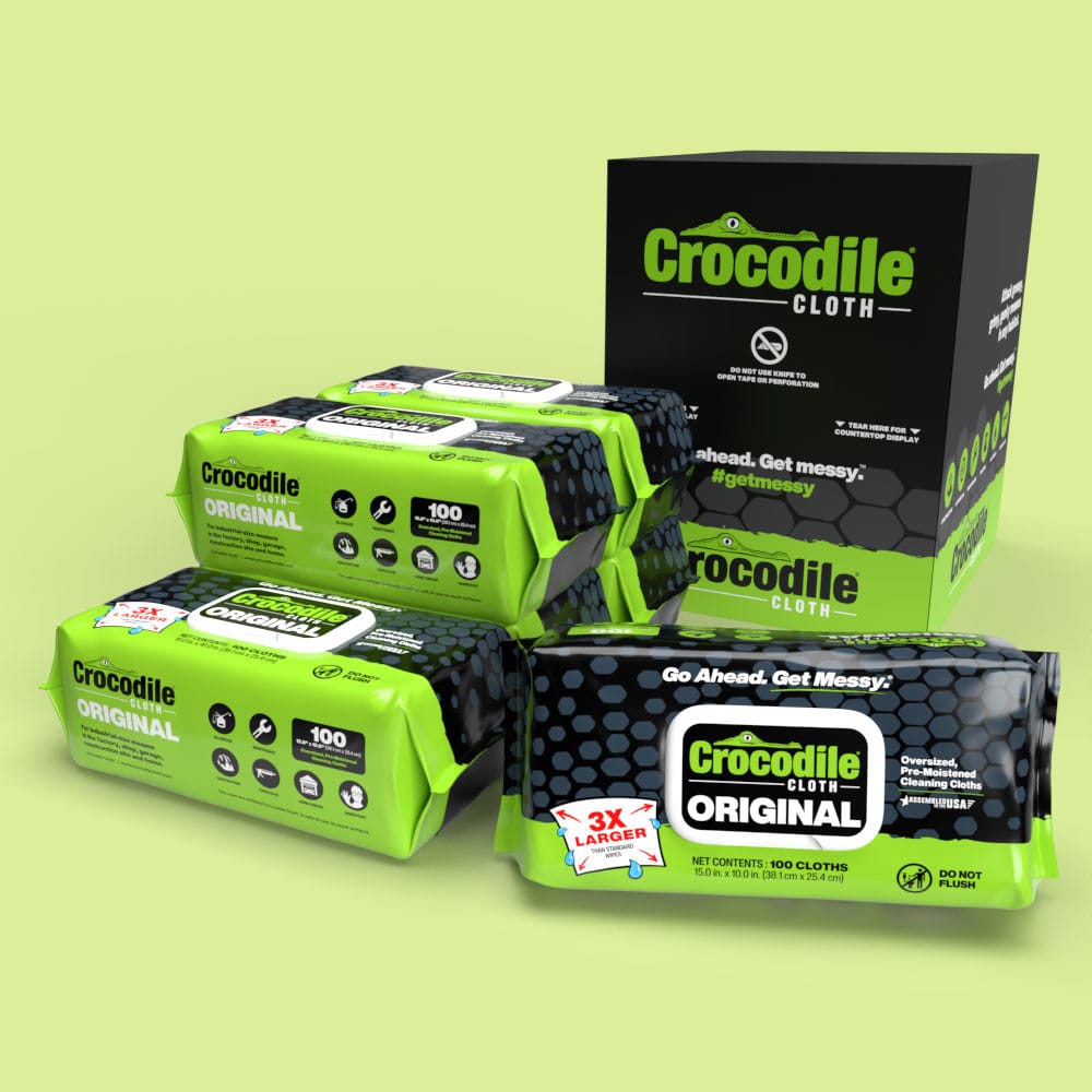 Shop by Case | Crocodile Cloth Cleaning Wipes